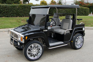 Custom Hummer Golf Cart – Supreme Golf Carts